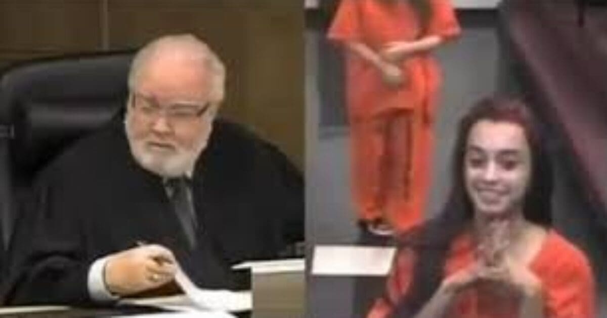 Judge sentences teen to 30 days after she flashes middle finger ...