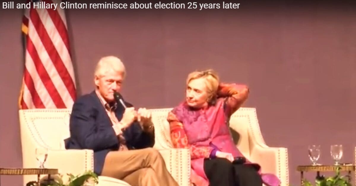 At Bill and Hillary Clinton speaking tour event, heckler speaks for ...