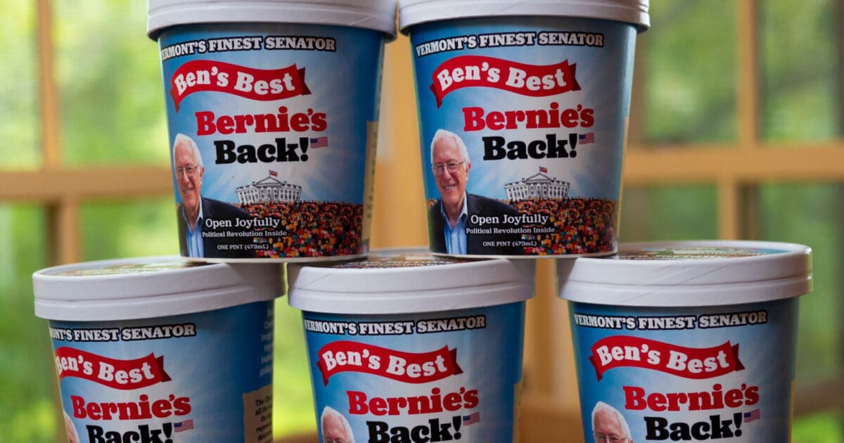 Ben & Jerry's founders create new ice cream flavor in honor of Bernie ...