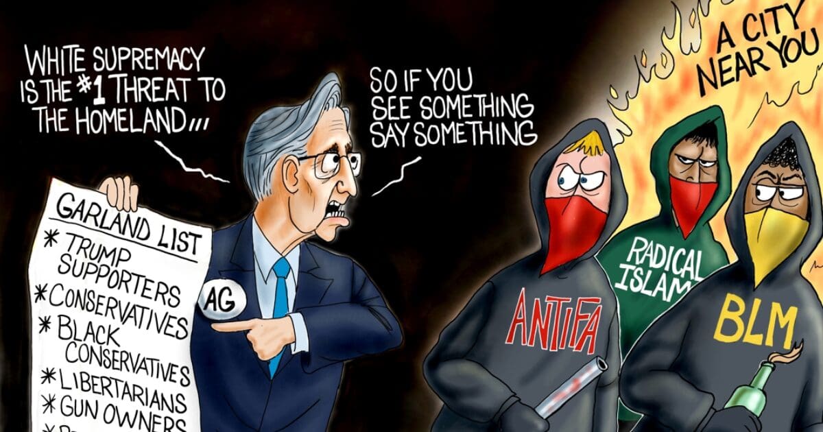 Cartoon of the Day: Enemies list - Liberty Unyielding