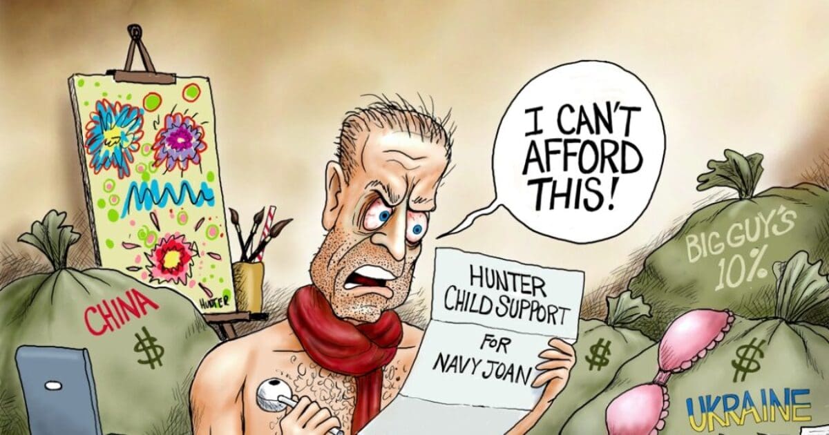 Cartoon of the Day: White House Deadbeat - Liberty Unyielding