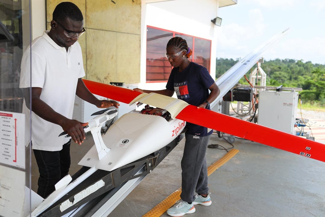 Drones save lives by increasing child immunization rates - Liberty ...