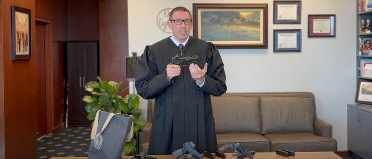 Federal Judge Gives On Camera Firearms Demo To Show Colleagues In Major ...